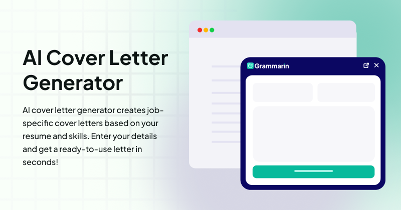 AI Cover Letter Generator - Create Job Winning Cover Letters